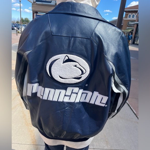 Jackets & Coats | Penn State Leather Jacket | Poshmark